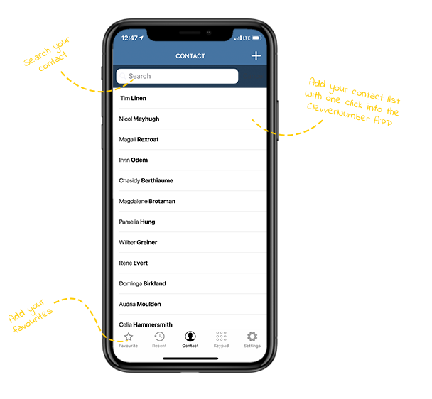 ClevverNumber – Internationale Telefonnummern | Clevver - your digital ...